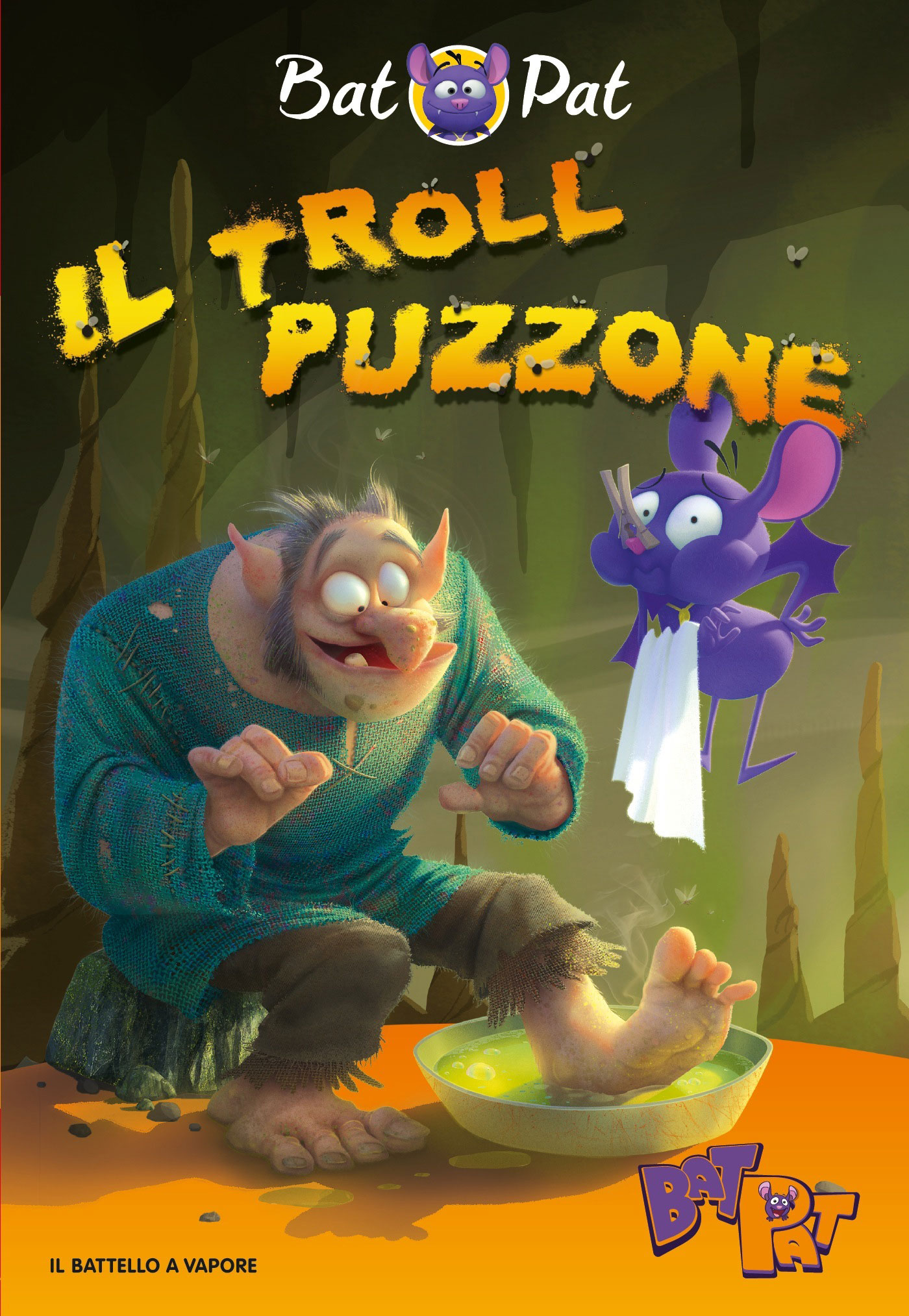 BAT PAT N. 7 - IL TROLL PUZZONE - Edizioni Piemme